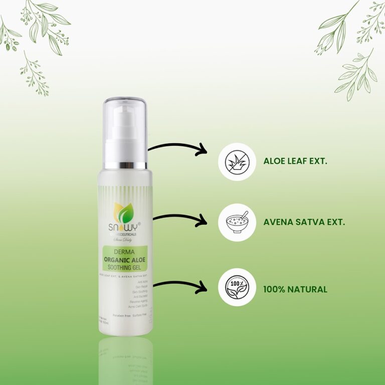 Derma Organic Aloe Soothing Gel - Snowyls.in